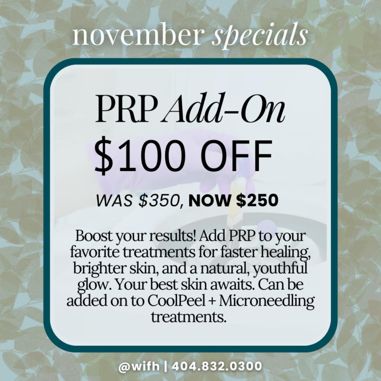 Monthly Specials - WIFH